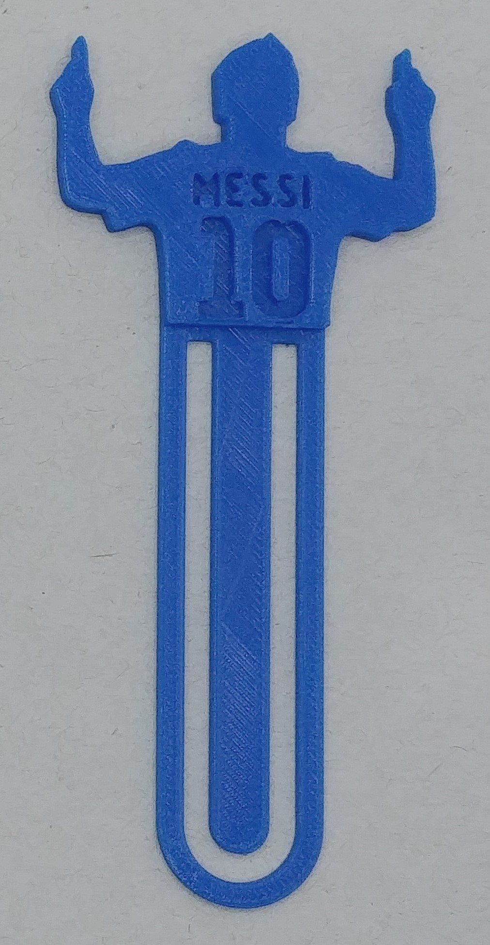 STL file Bookmark Leo Messi・3D print object to download・Cults
