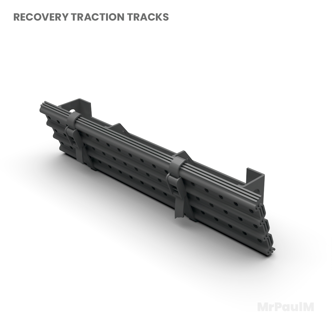 STL file Recovery traction tracks 🛤️・3D print object to download・Cults