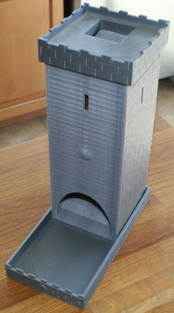 Free 3D file Castle Keep Dice Tower・3D printer model to download・Cults