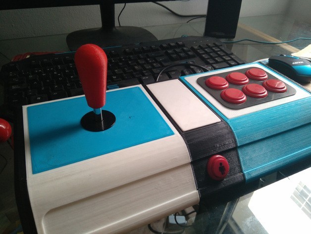 Download free STL file Arcade Controller BIG case • Template to 3D ...