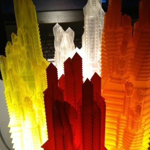 Download free STL file Skyscrapers • 3D printable object ・ Cults