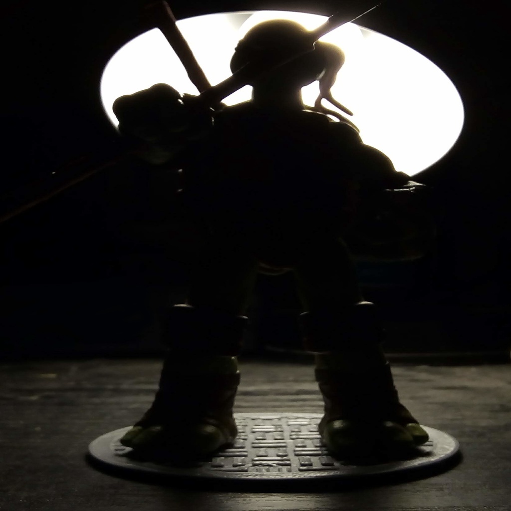 Free STL file TMNT 2012 Figurine Stand Version 2・3D printer model to ...