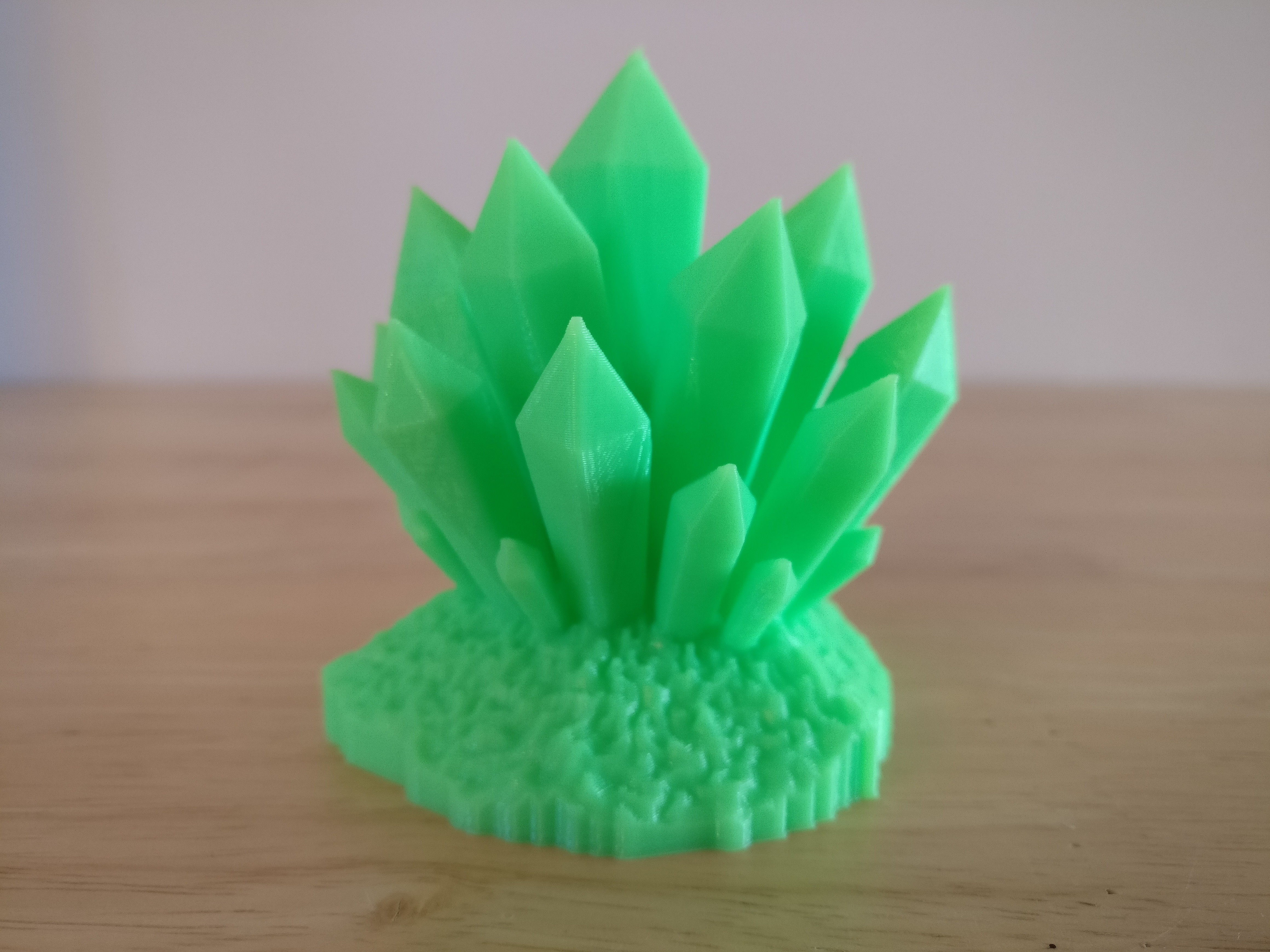 Free STL file Crystal Cluster・3D printer design to download・Cults