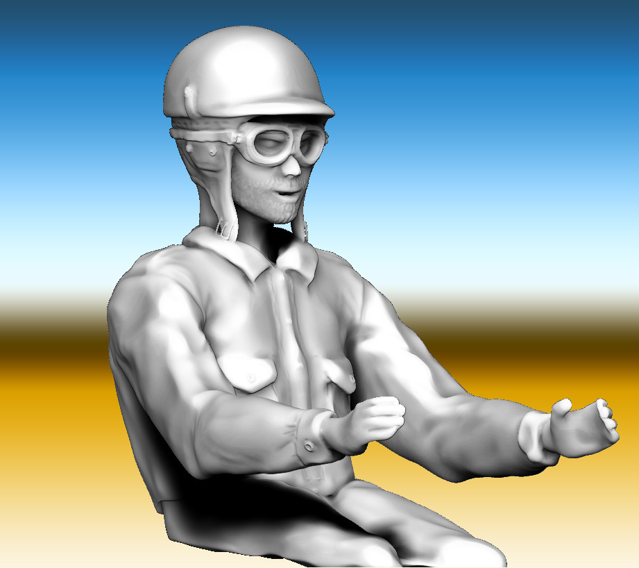 STL file Driver - Pilote for Slot Car・3D printing idea to download・Cults