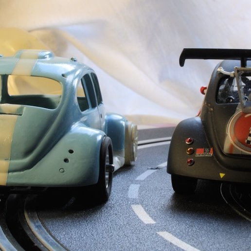 Download STL file Slot Chassis - VW fun CUP REVELL - UPGRADE Nov 2019 ...