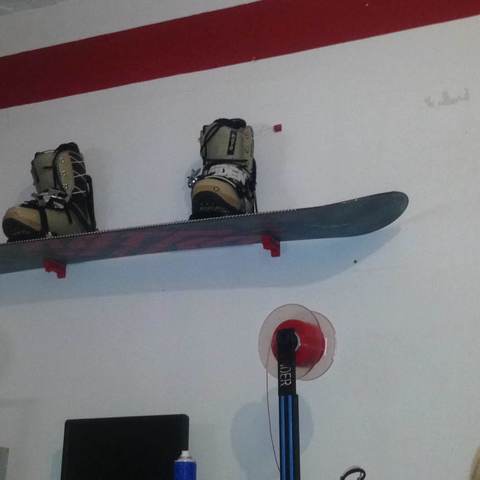 Download STL file Snowboard shelf • 3D print design ・ Cults