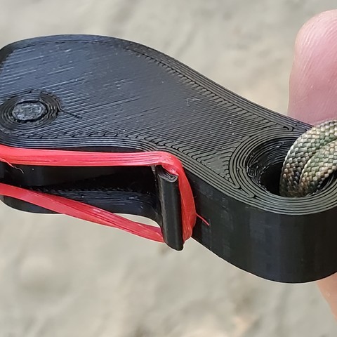 Download free 3D printer templates Rope tensioner (cam) fully printed ...