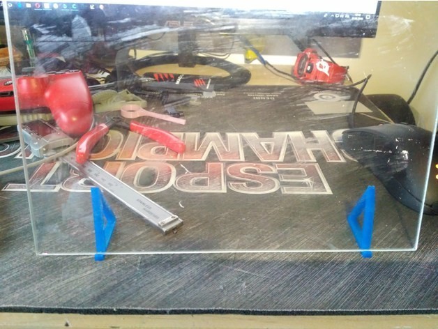 Free STL file 4mm glass , frame holder・Design to download and 3D print ...