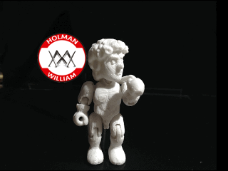 Файл STL David mini articulated ️・Модель 3D-принтера для скачивания・Cults