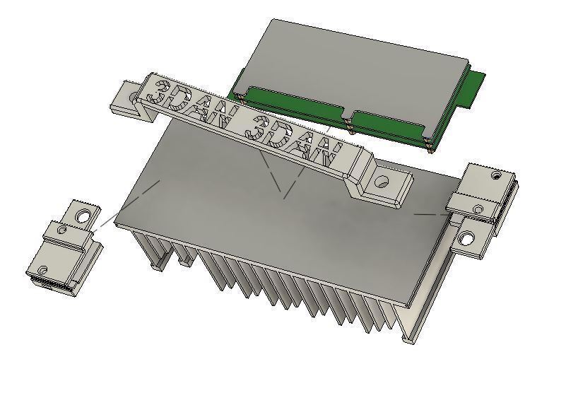 Free STL file ANT BMS bracket and cable clamp 🐜・3D print model to ...