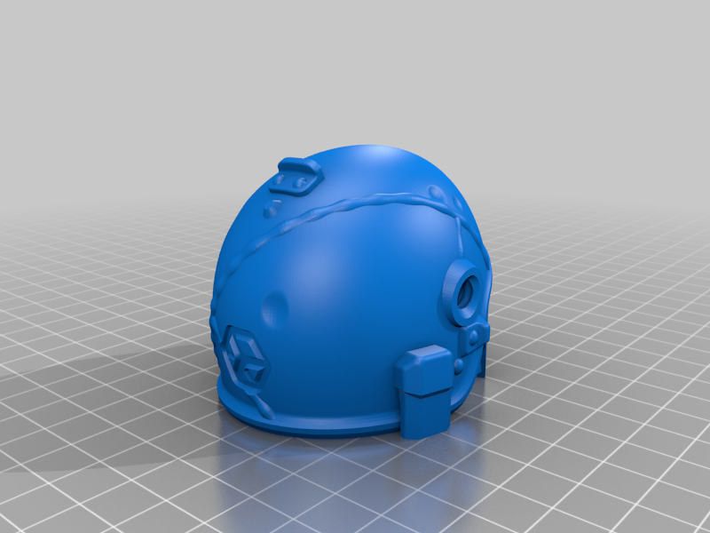 Free STL file PUBG Heartless Helmet 1/4 Scale・Object to download and to ...