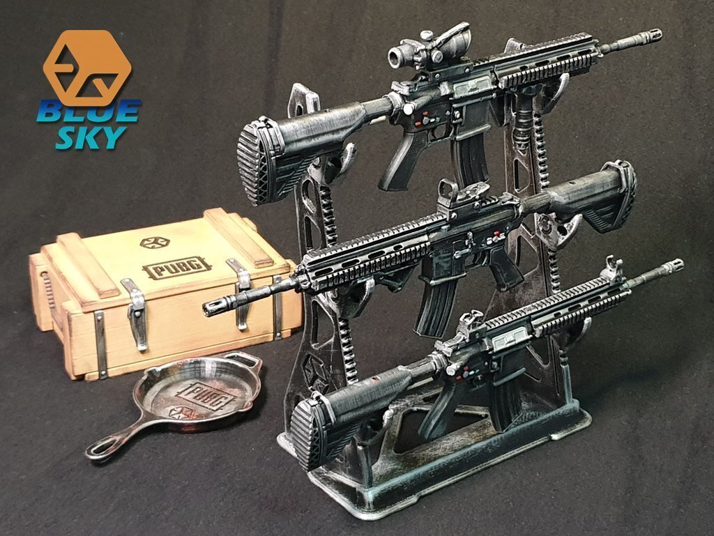 Free STL file Gun Rack 🔫・Model to download and 3D print・Cults