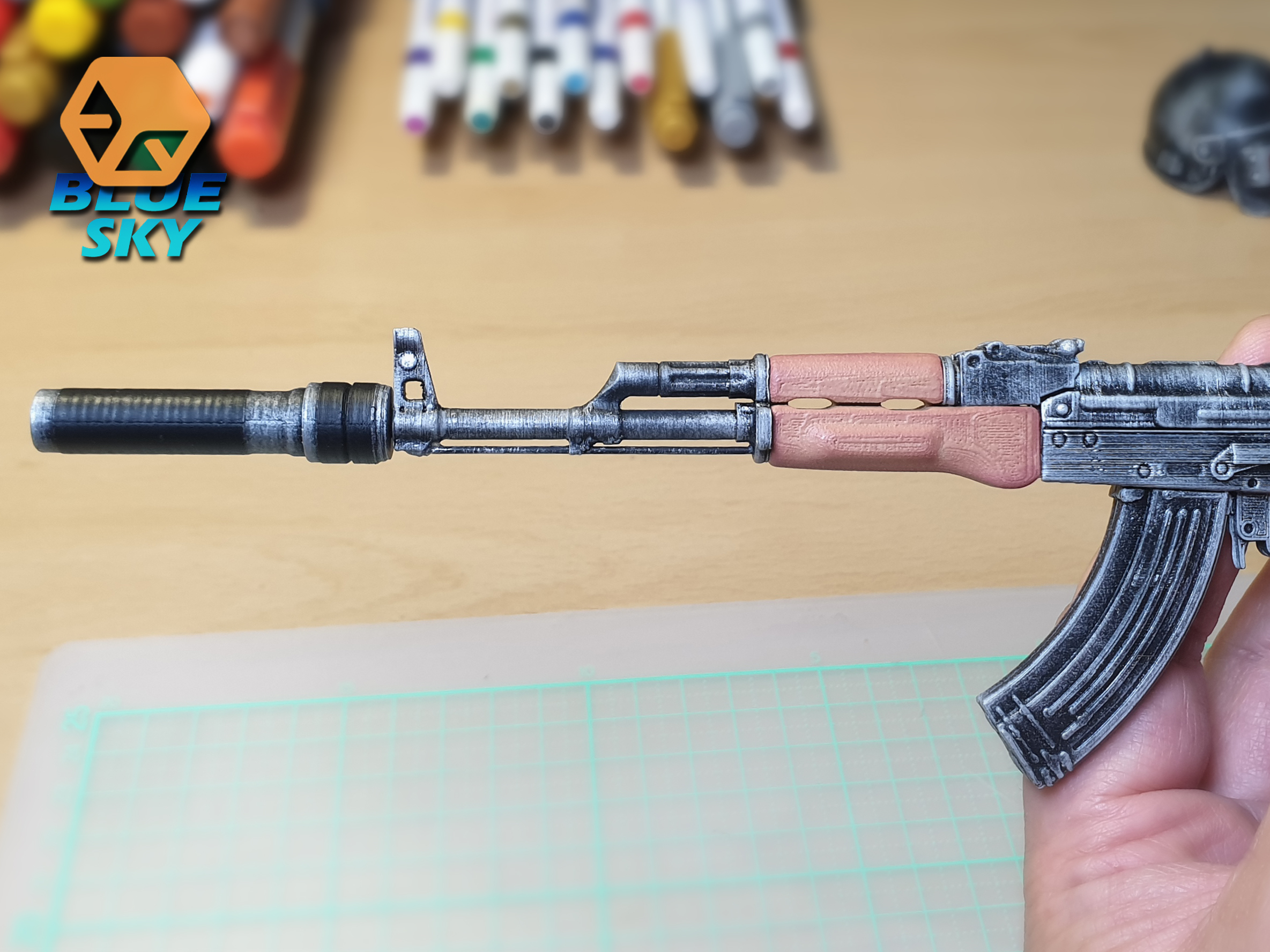 Бесплатный STL файл Russian Silencer PBS-1・Идея 3D-печати для ...