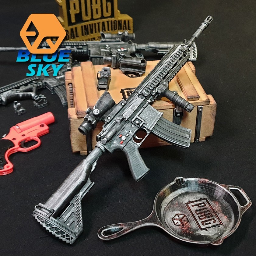 Free STL file 4x Scope & Vertical Fore grip・Object to download and to ...
