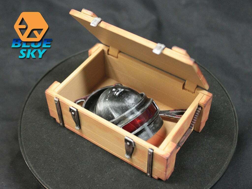 Free STL file PUBG Loot Crate・Model to download and 3D print・Cults