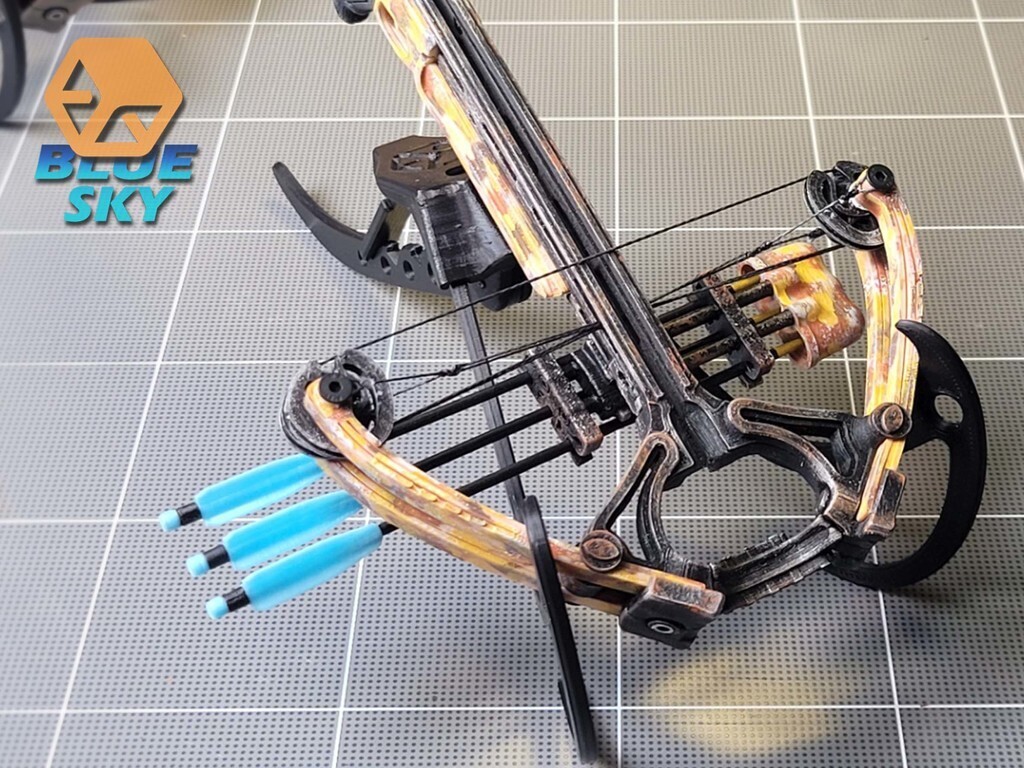 Free STL file Crossbow Quiver 1/4 Scale・3D printing design to download ...