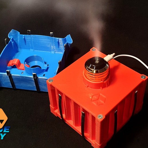 Download free STL file Airdrop Humidifier ・ Cults