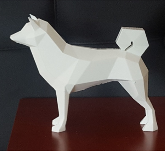 Download free STL file Low Poly Doge • 3D printable template ・ Cults