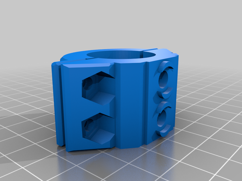 Free STL file Picatinny & M Lok flashlight mount v3・3D printing design ...