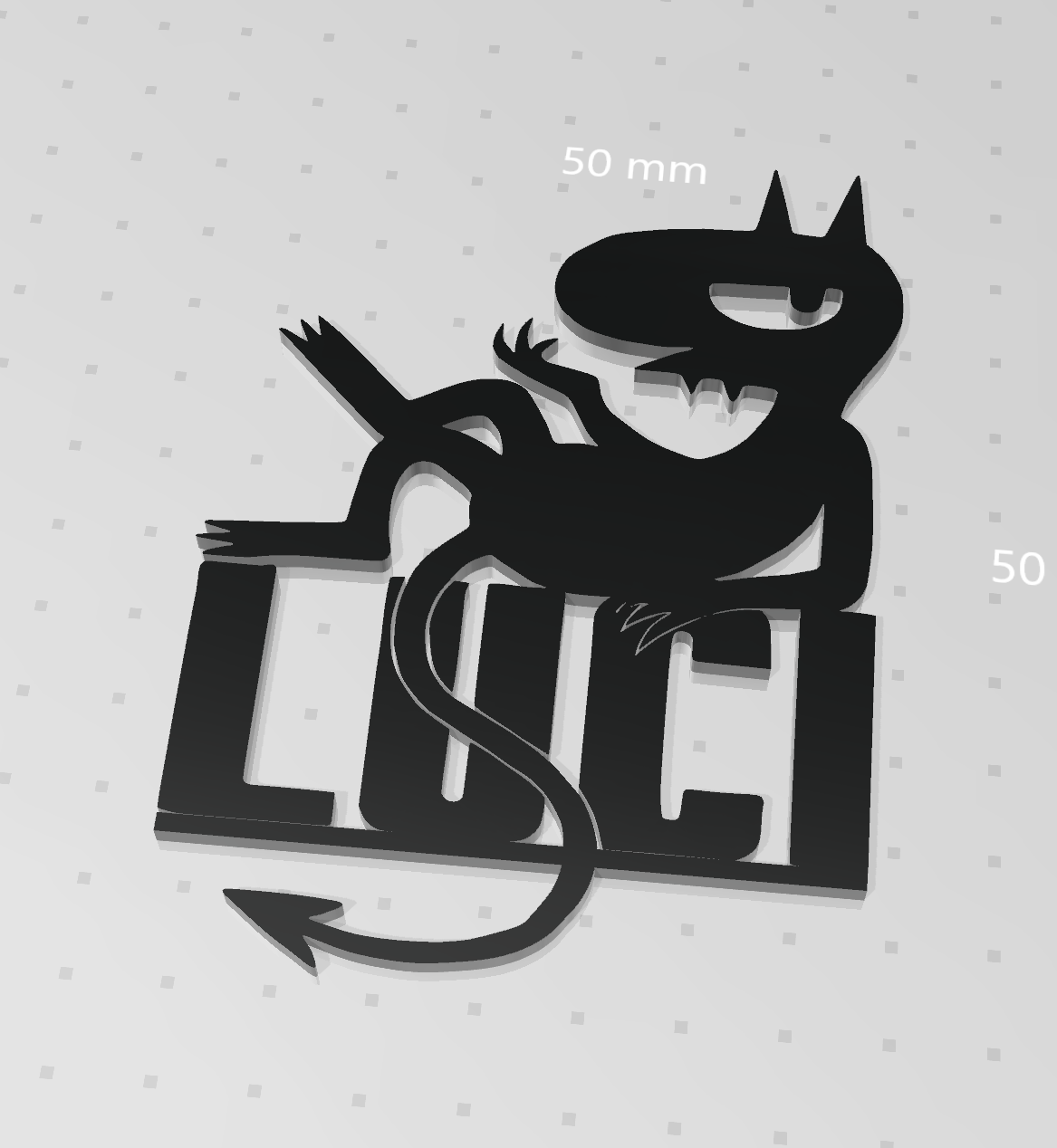 Free STL file luci disenchantment 2 😈・3D print design to download・Cults