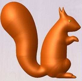 Free STL file squirrel・3D print object to download・Cults