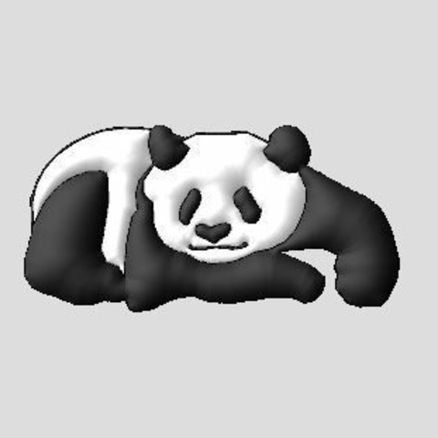 Download free STL file Panda • Model to 3D print ・ Cults