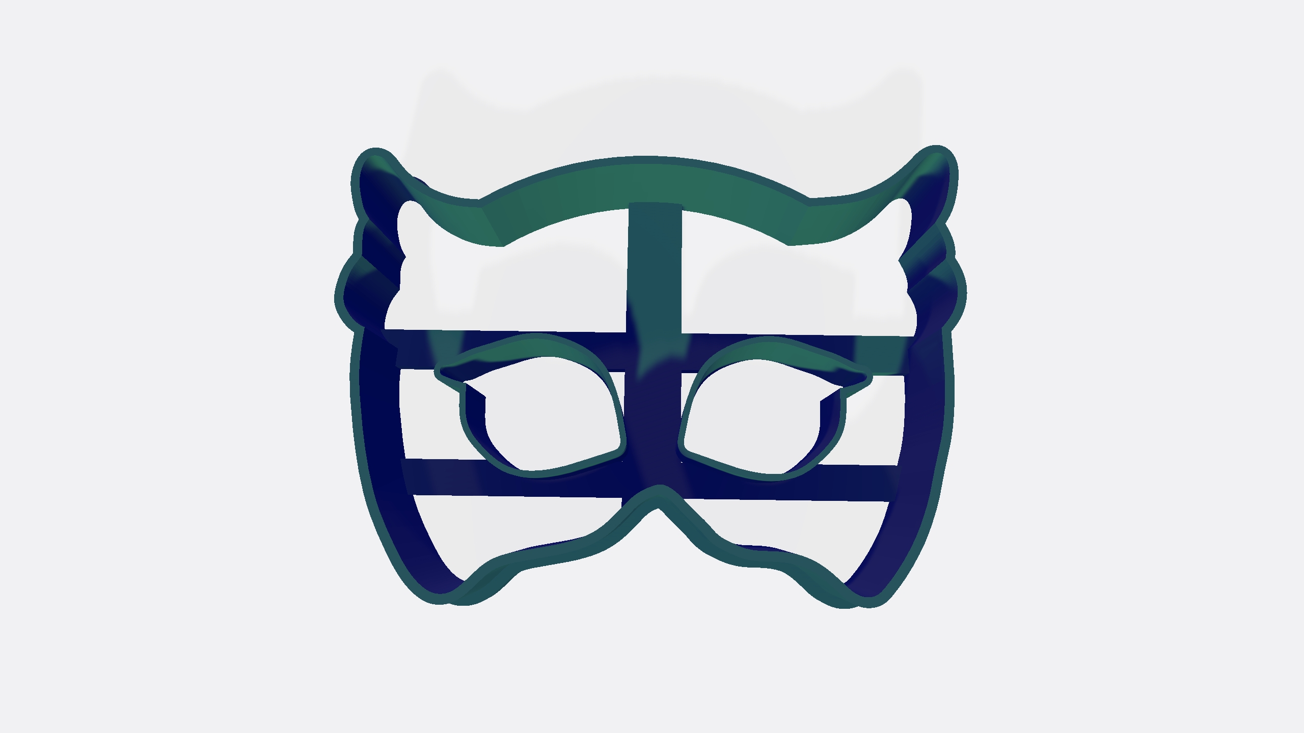 Download STL file PJ MASK - Ululette cookie cutter / cookie cutter • 3D ...