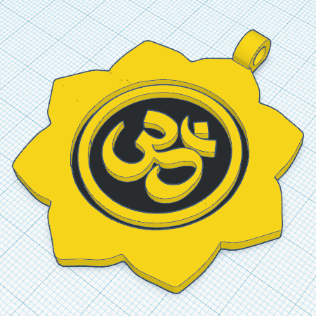 Free STL file Om・3D printer design to download・Cults