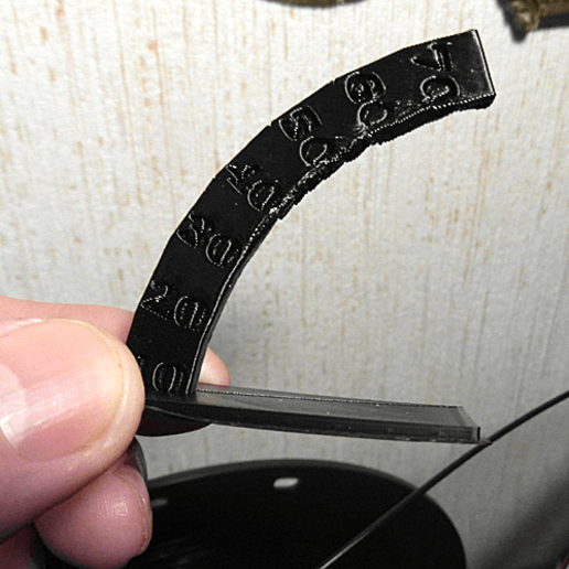 Download free STL file 10 to 70° overhang test • 3D printer template ...