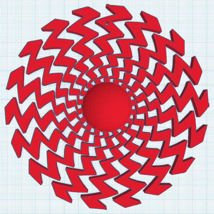 Free STL file Burning Rays・Object to download and to 3D print・Cults