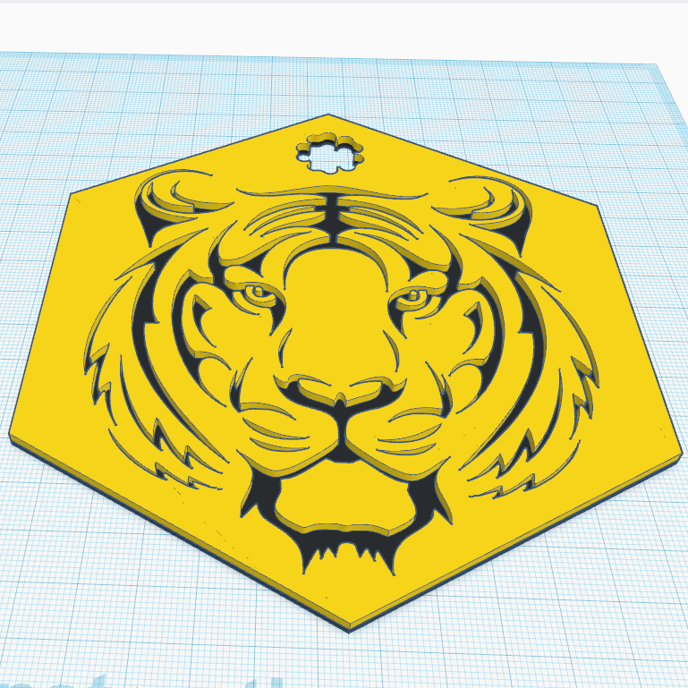 Free STL file Tiger Decor 🐅・Object to download and to 3D print・Cults