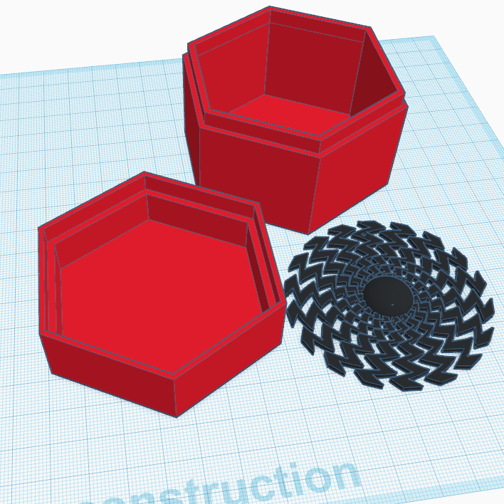 Free STL file Box-Hexagon・3D print design to download・Cults