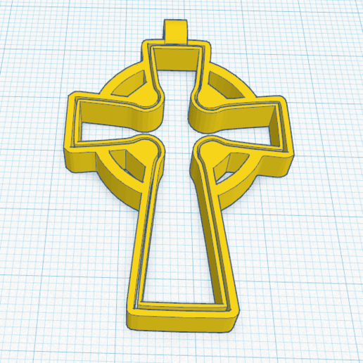 Download free STL file CELTIC Cross Pendant • 3D printer object ・ Cults