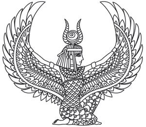 Free STL file Isis, the Egyptian goddess...・3D printable model to ...