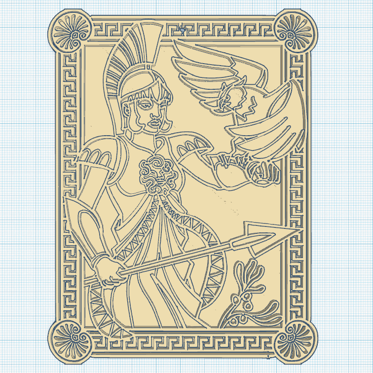 Free STL file Athena model 2・3D print design to download・Cults