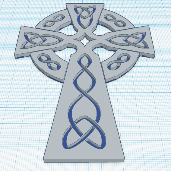 Free STL file Celtic Cross 10・3D printable design to download・Cults