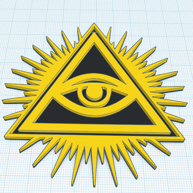 Free STL file GOD'S EYE・3D printable design to download・Cults