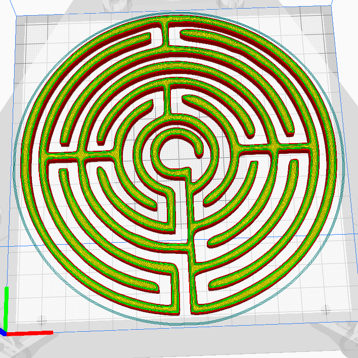 Free STL file Labyrinth・Design to download and 3D print・Cults