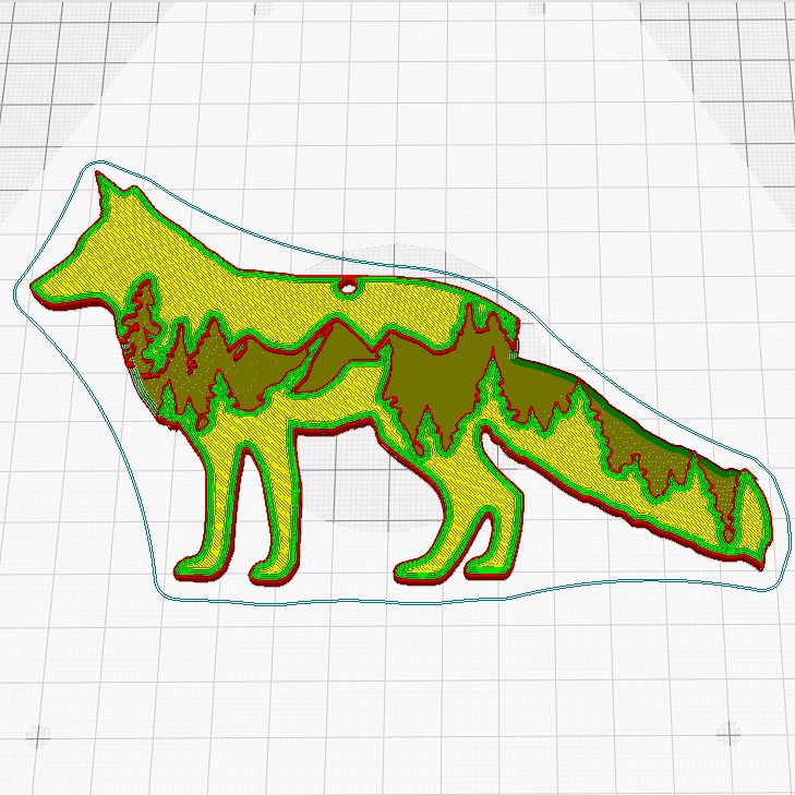 Free STL file Snow Fox・3D print design to download・Cults
