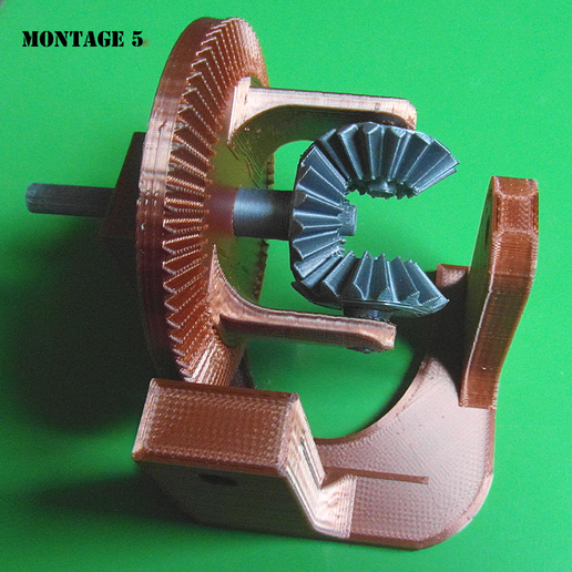 Download free STL file Differential • Design to 3D print ・ Cults