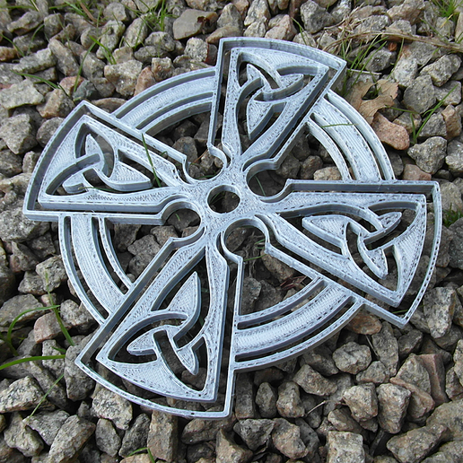 Download free STL file CELTIC CROSS Model 8 • Object to 3D print ・ Cults
