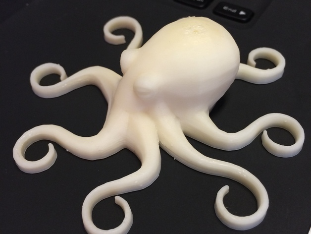 Free STL file Stylized Octopus・3D printer design to download・Cults