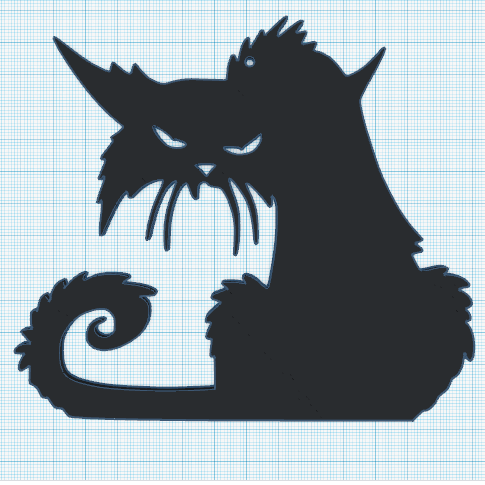 Free STL file Bad Cat・Model to download and 3D print・Cults