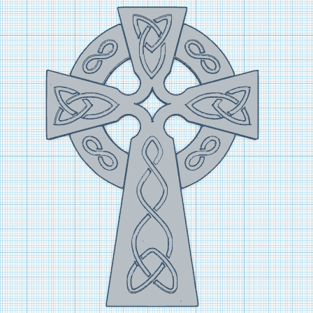 Free STL file Celtic Cross 10・3D printable design to download・Cults