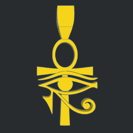 Free STL file Ankh・Template to download and 3D print・Cults