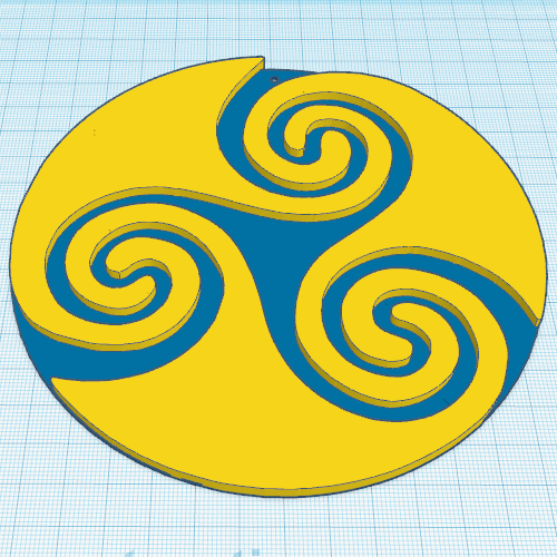 Free STL file TRISKEL 160321・Model to download and 3D print・Cults