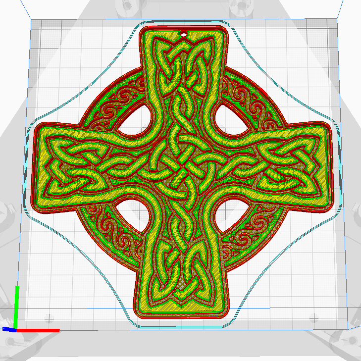 Free STL file Celtic cross 180321 ・3D printer design to download・Cults