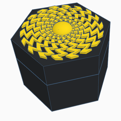 Free STL file Box-Hexagon・3D print design to download・Cults