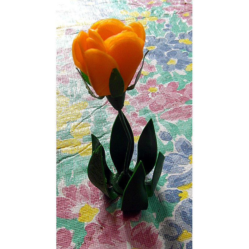 Free STL file My synthetic flower 💐・3D printing template to download・Cults