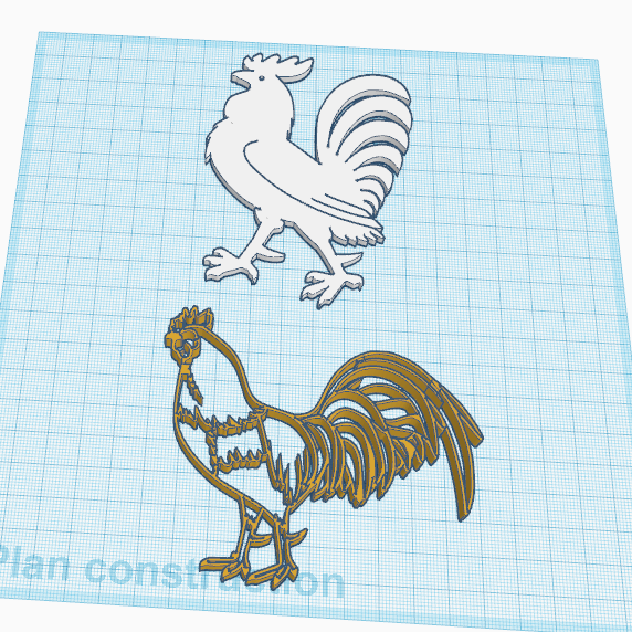 Fichier STL gratuit COQS・Objet imprimable en 3D à télécharger・Cults